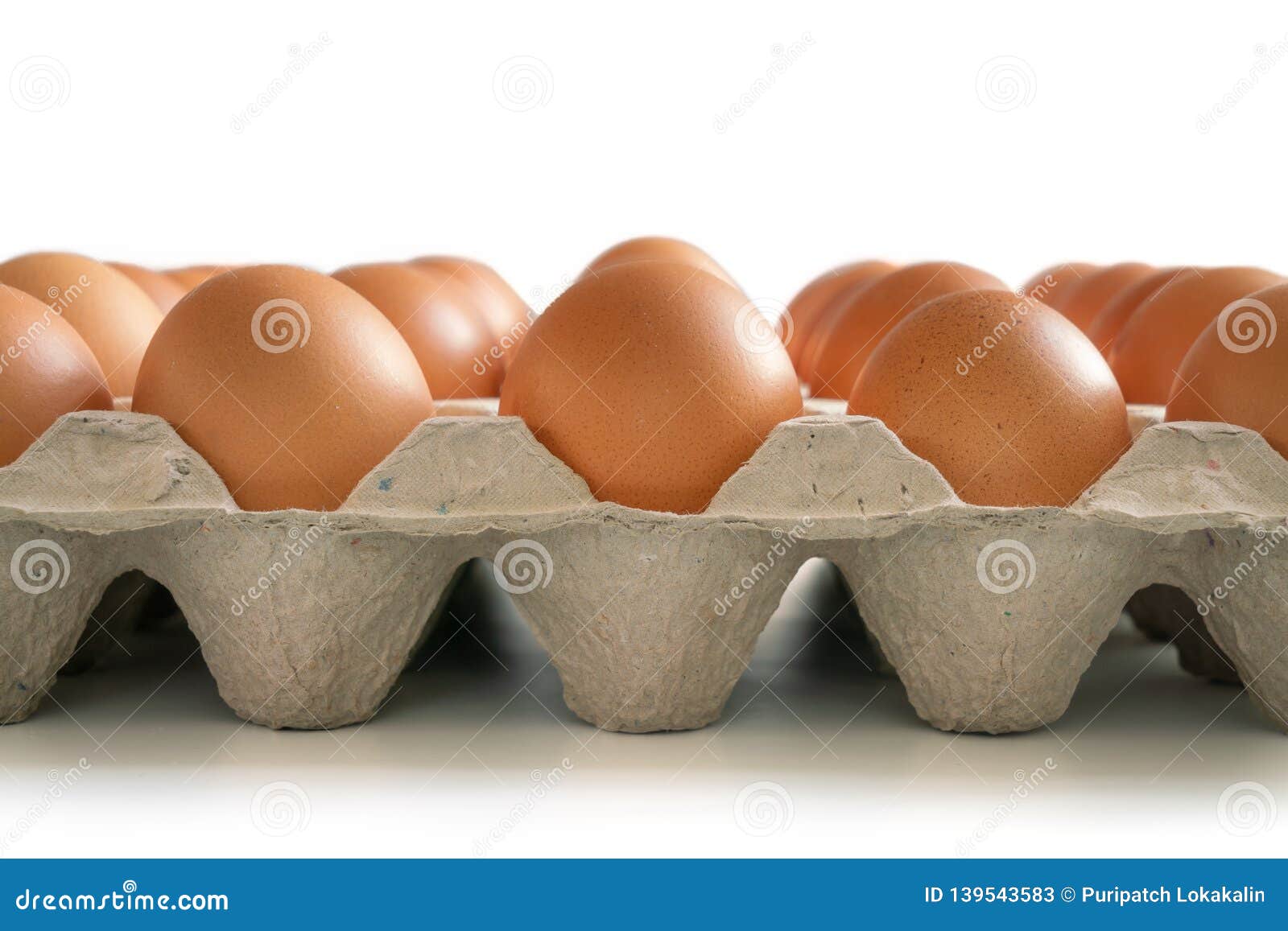 Eggs in the egg tray stock image. Image of easter, nature - 139543583