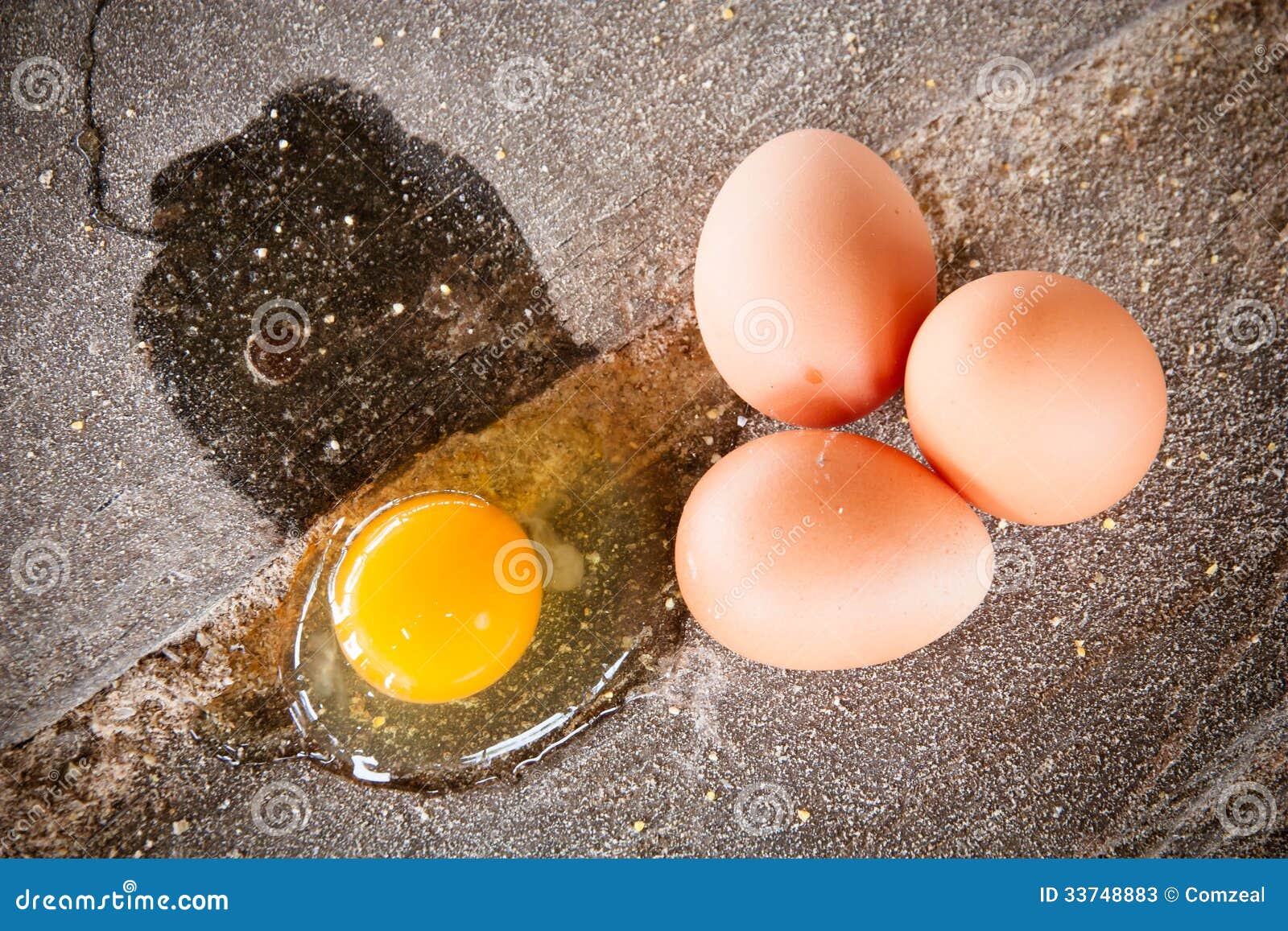 Eggs stock image. Image of breakfast, yellow, healthy - 33748883