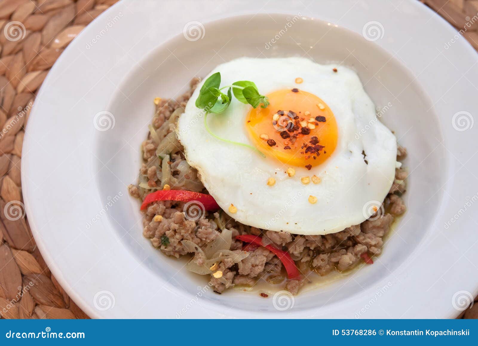 Eggs with minced meat stock photo. Image of food, turkish - 53768286 Eggs with minced meat stock photo. Image of food, turkish - 53768286