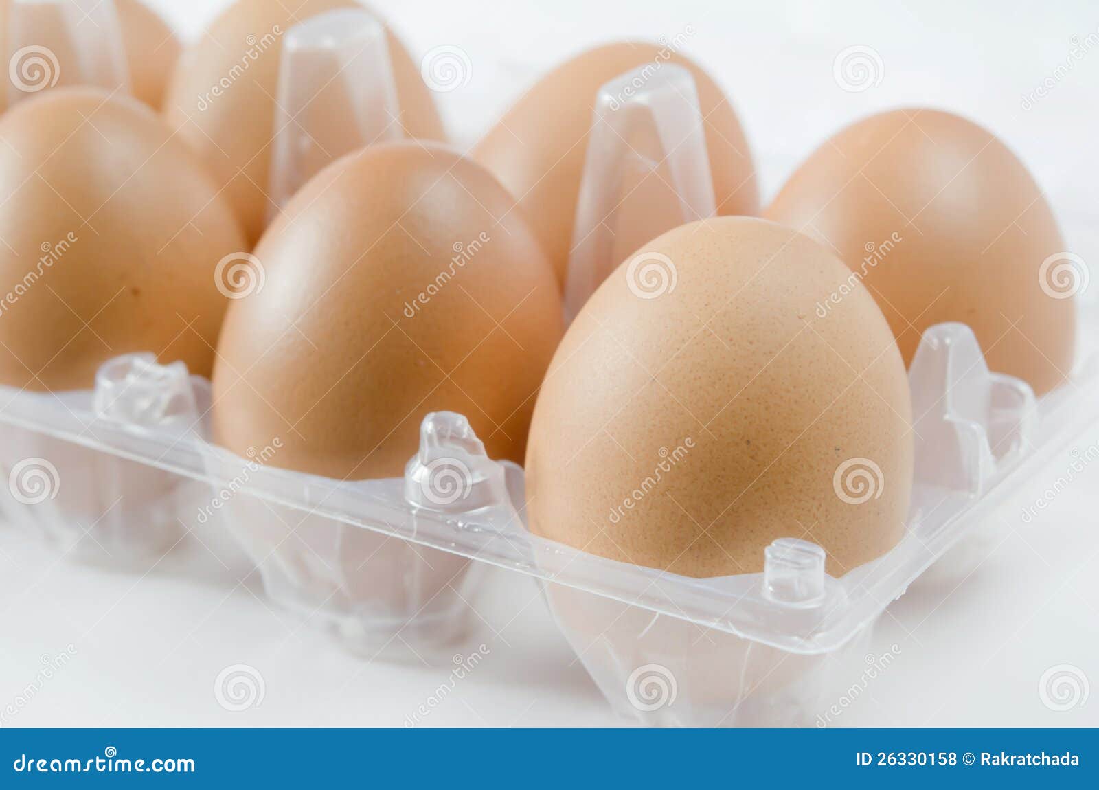 Eggs in package stock photo. Image of chicken, craft - 26330158