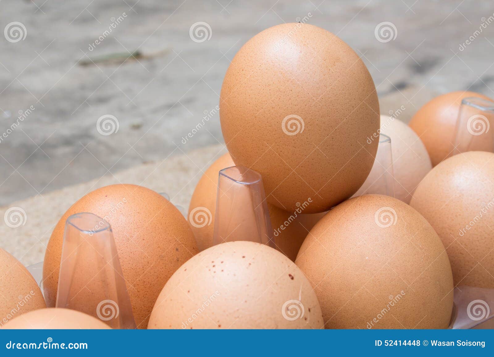 Eggs in the package stock photo. Image of beginning, food - 52414448