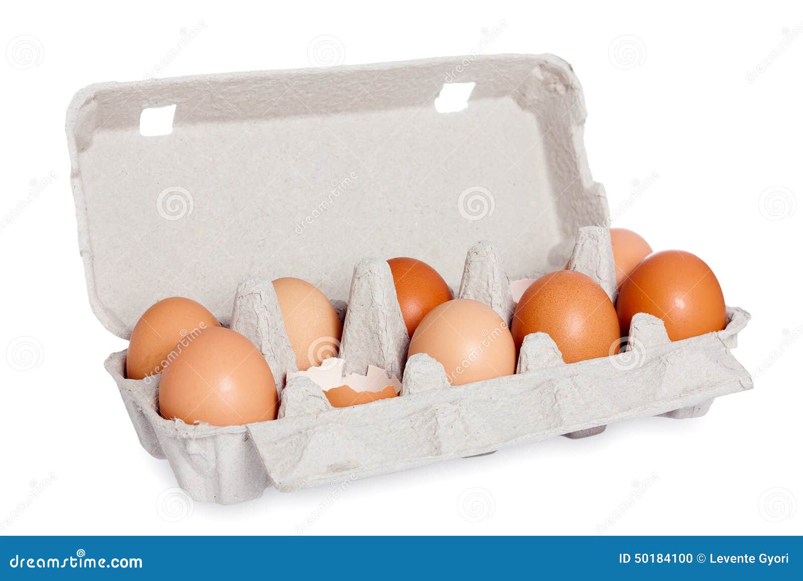 Eggs in the package stock photo. Image of color, foodstuff - 50184100