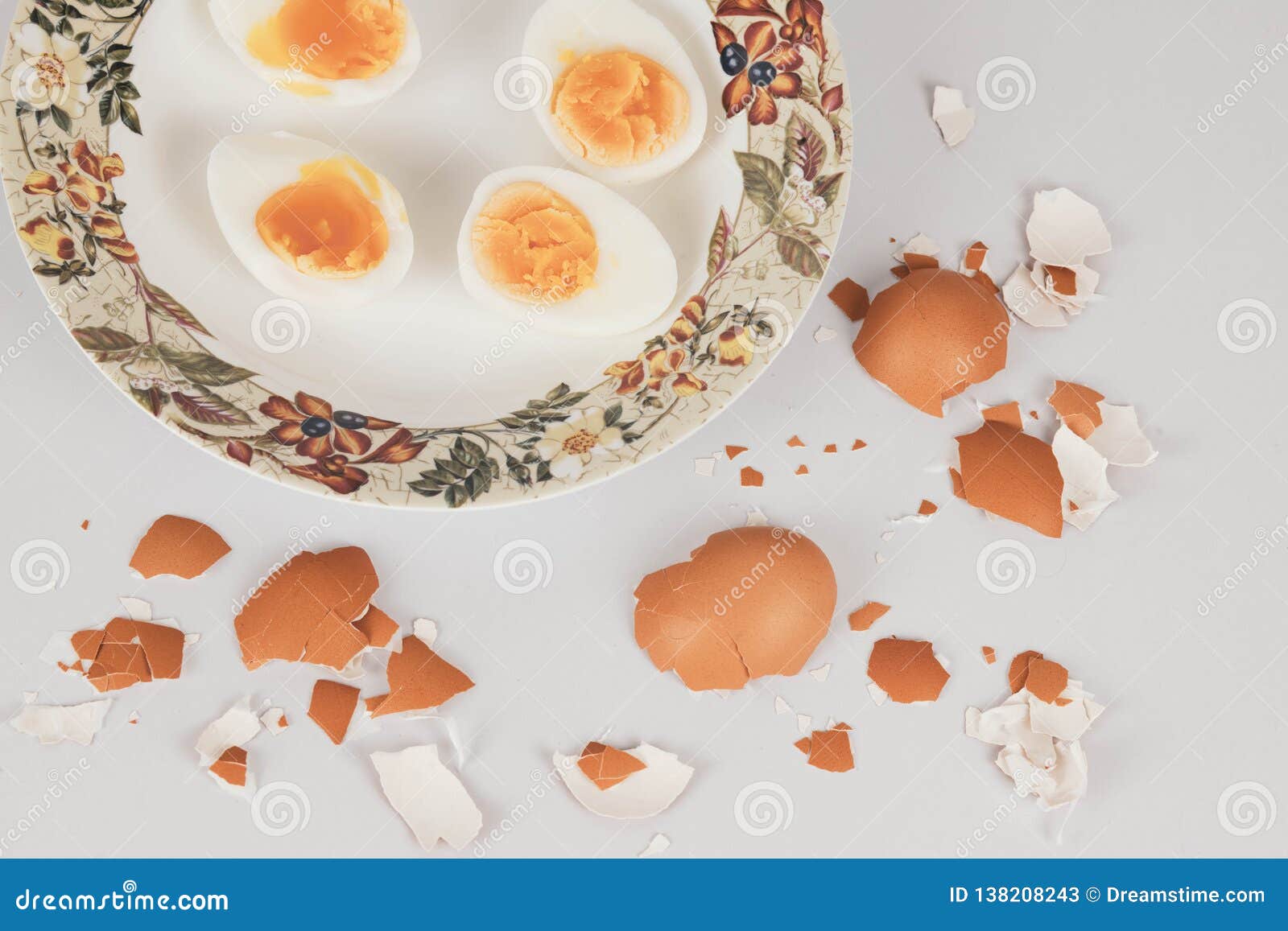 Eggs that are Perfectly White and Yellow in Color, and Eaten with ...