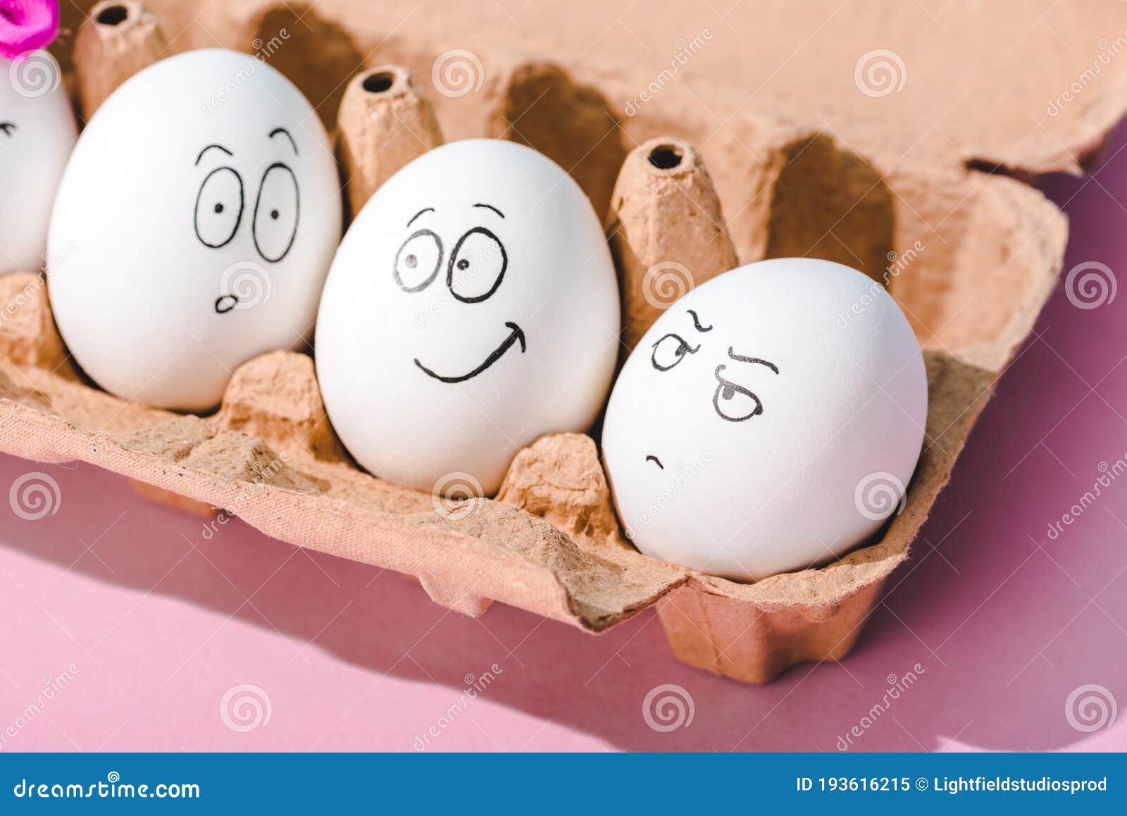 Angry Egg In A Carton Stock Photography | CartoonDealer.com #24255914