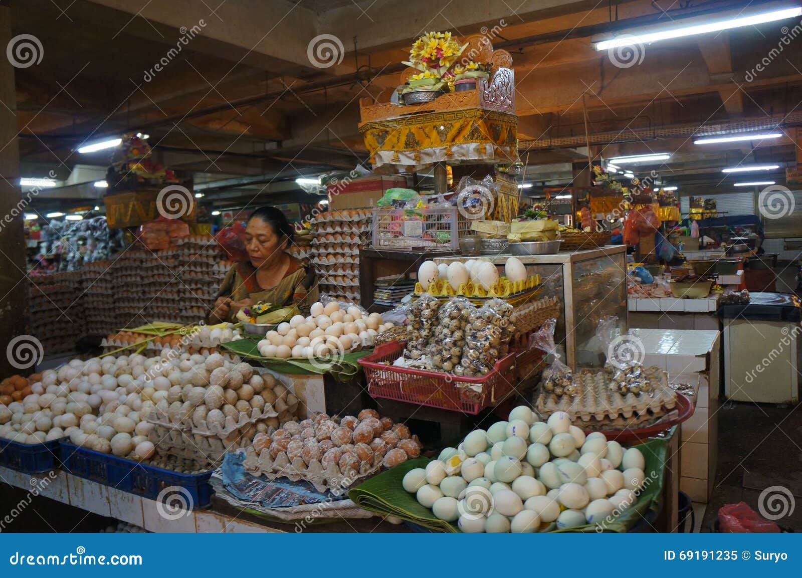 Eggs editorial image. Image of indonesia, stall, bali - 69191235