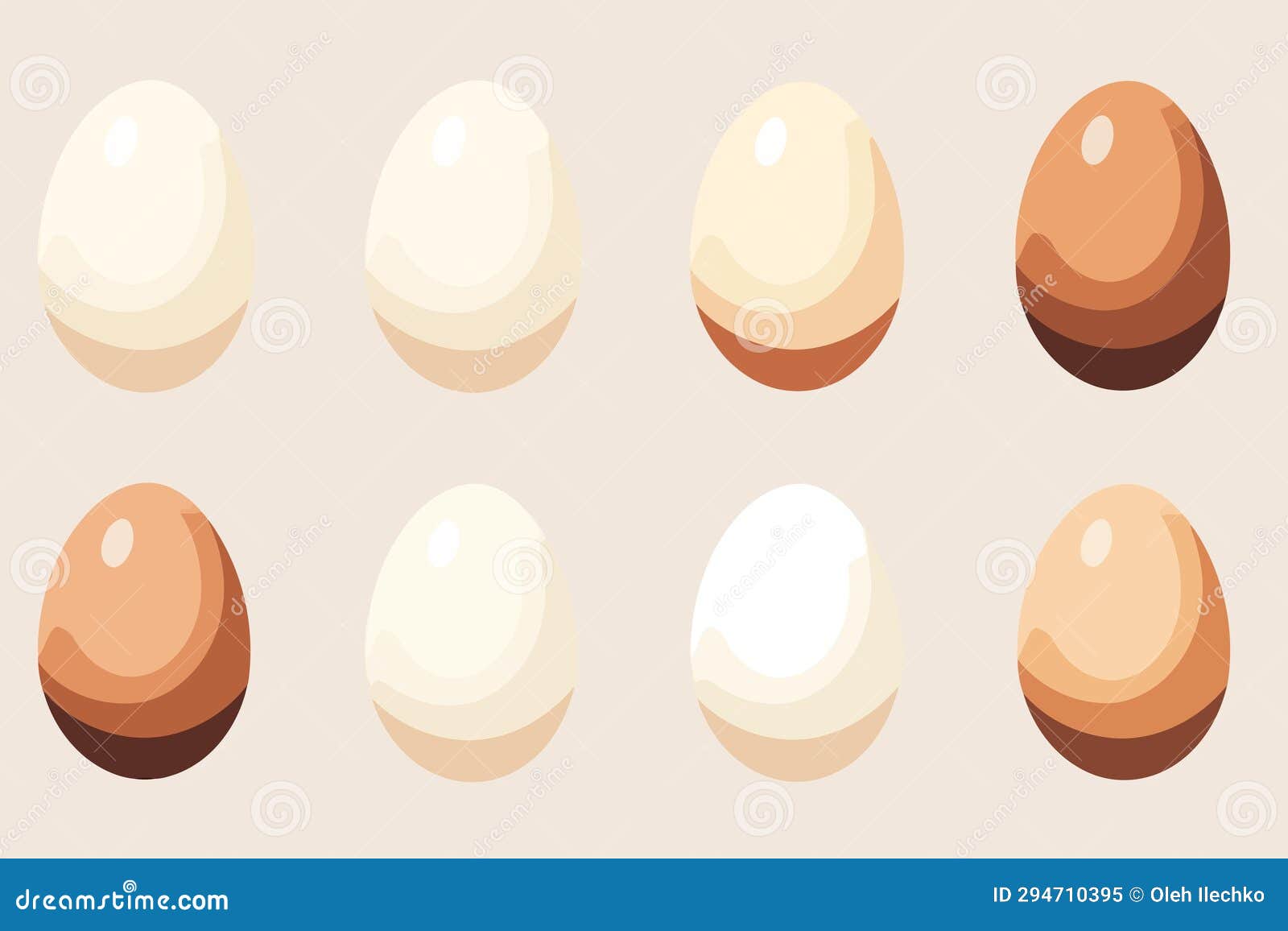 Eggs Vector Flat Minimalistic Asset Isolated Vector Style Illustration ...