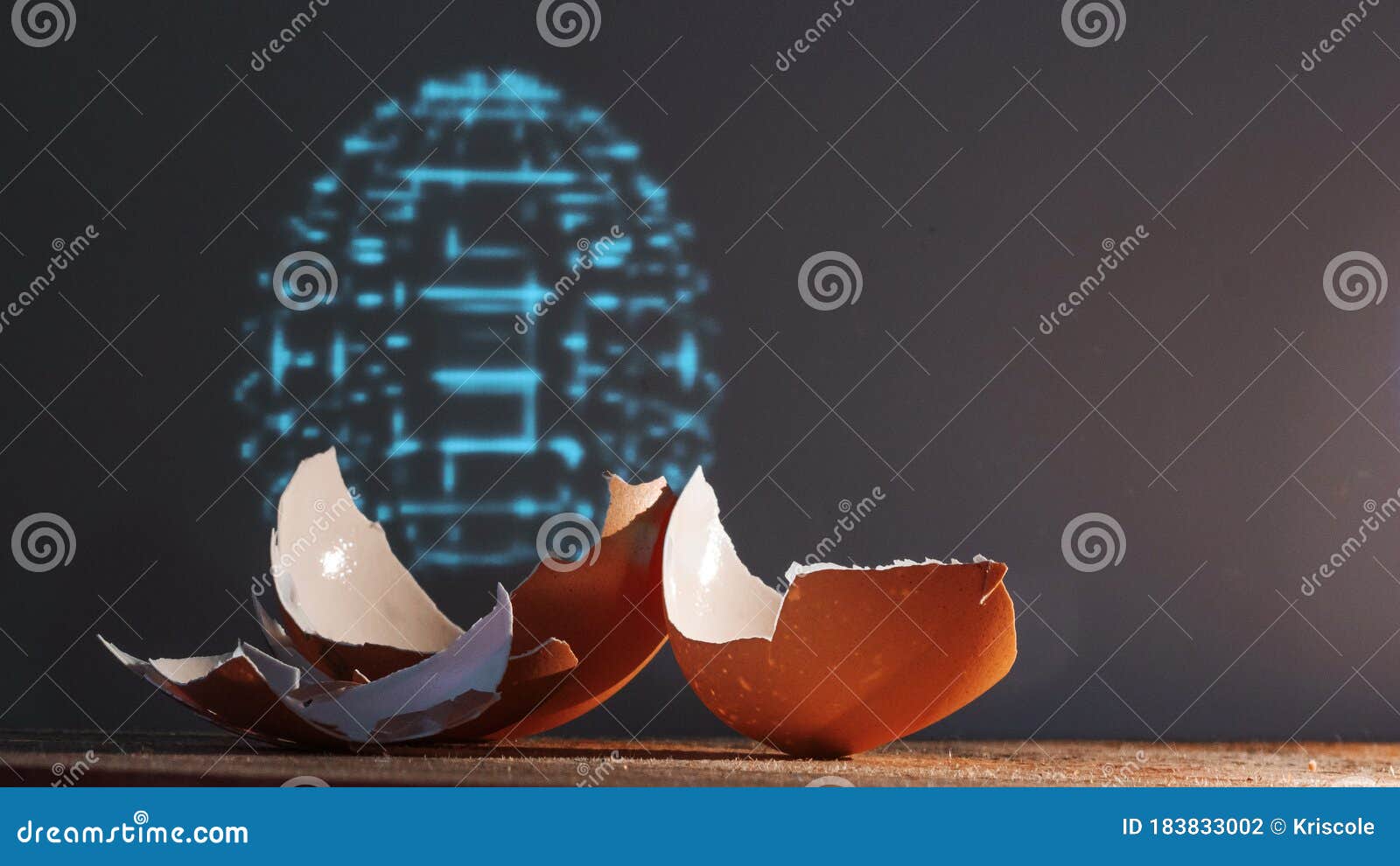 Cyberpunk Concept, Future World. Police Officer Cop In Dark, Halfman ...