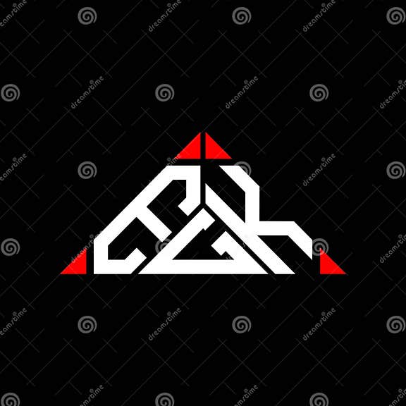 EGK Letter Logo Creative Design with Vector Graphic, EGK Simple and ...
