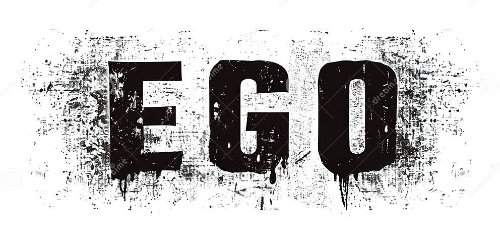 The ego is shackled stock image. Image of symbol, self - 332943371