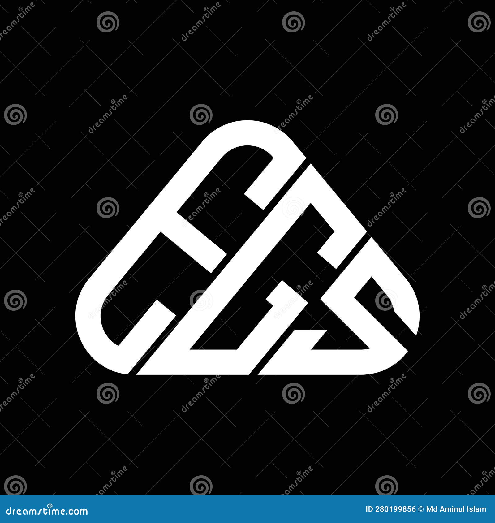 EGS Letter Logo Creative Design with Vector Graphic, EGS Simple and ...