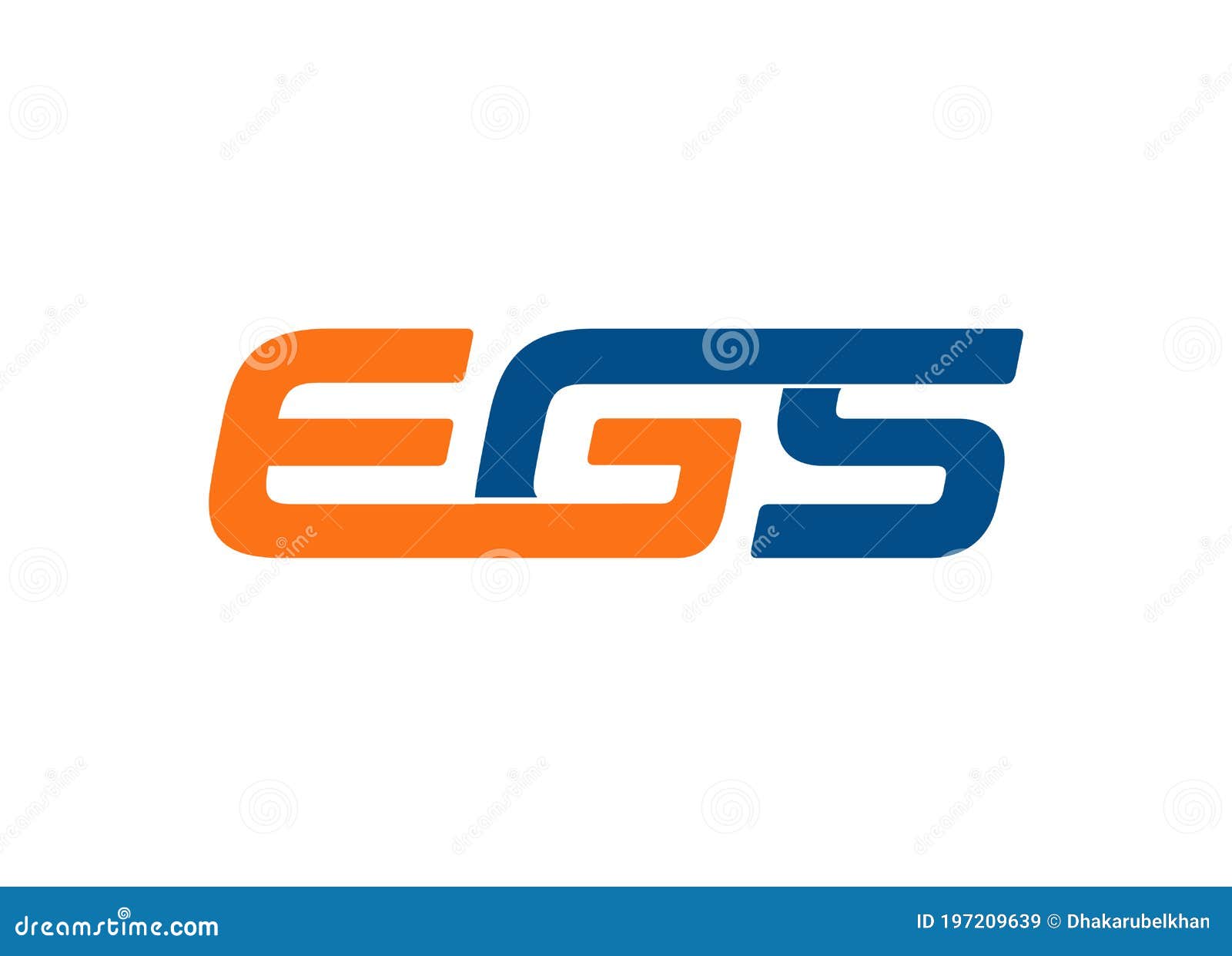 EGS Letter Logo Design Vector Stock Vector - Illustration of emblem ...