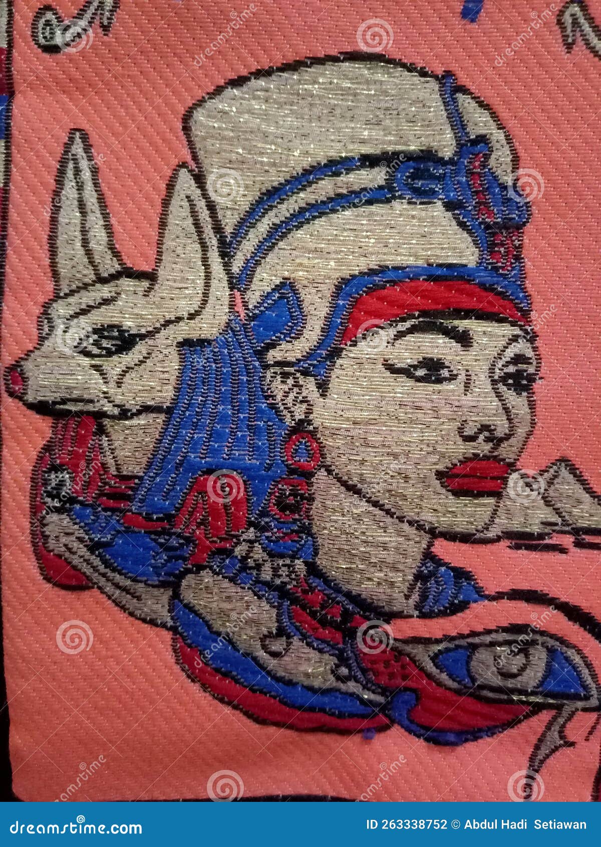 The Queen Pyramid\'s In Giza Against Background Of The Great Pyramid Of ...