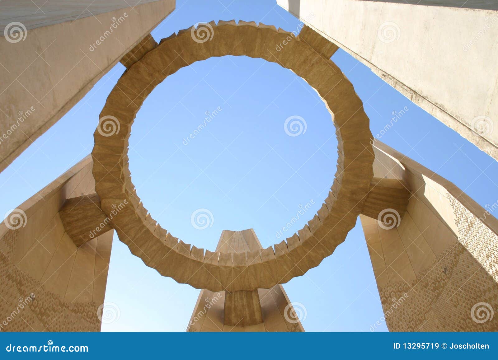 Egypt Aswan Monument Near New Dam Stock Image - Image of egypt, sovjet ...