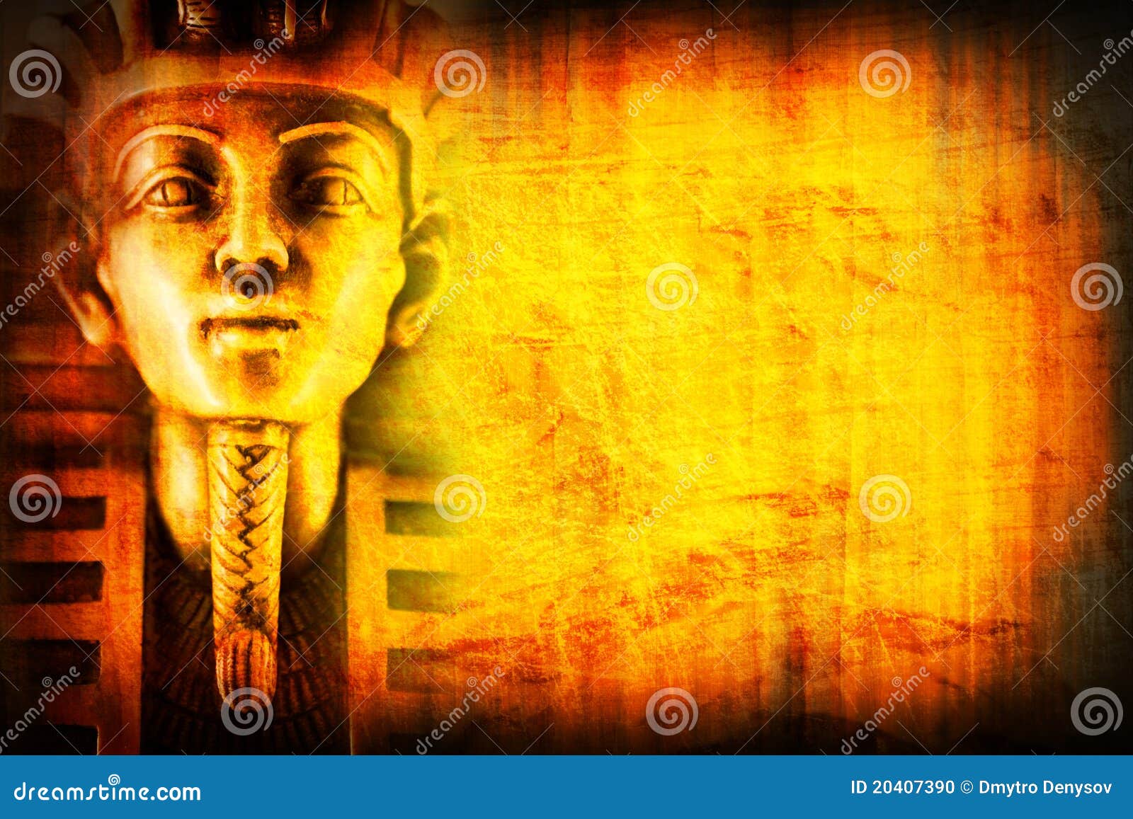 Egypt Pharaon Logo Flat Vector Illustration Isolated On White ...