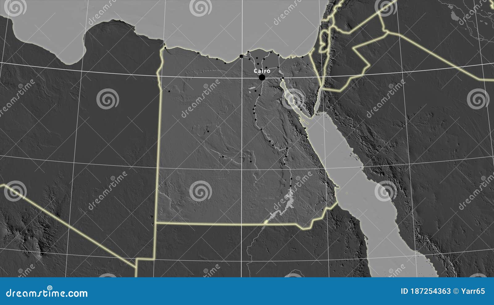 Egypt - Bilevel. Composition, Borders Stock Illustration - Illustration ...