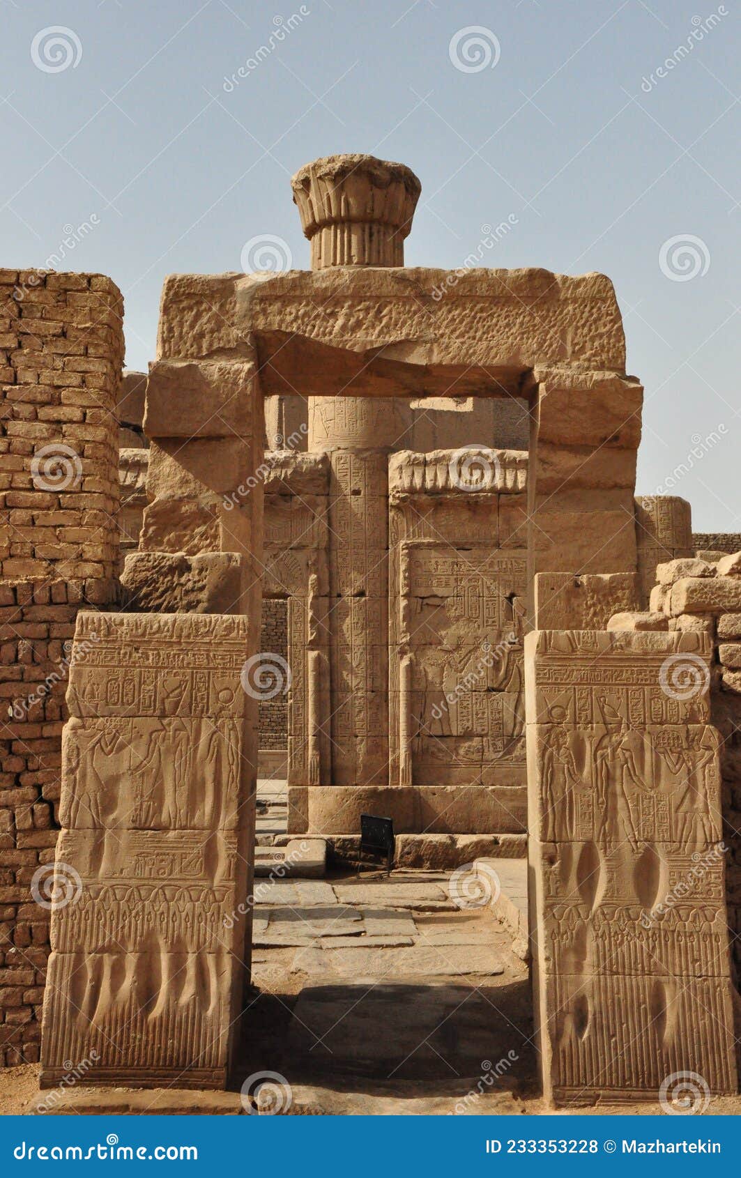 Egypt Cairo Pyramids Surroundings Stock Photo - Image of colors ...