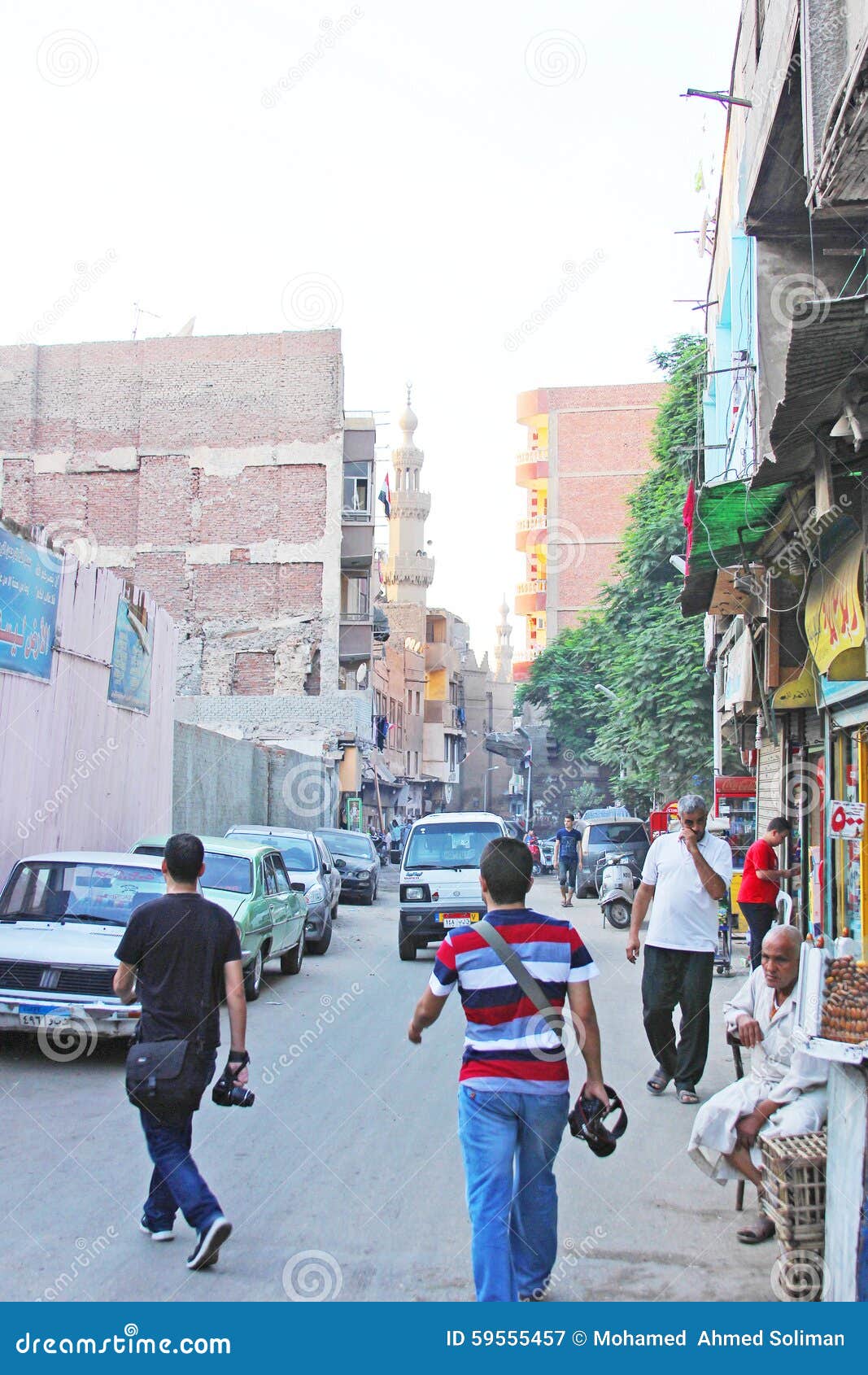 Egypt cairo street view editorial photography. Image of design - 59555457