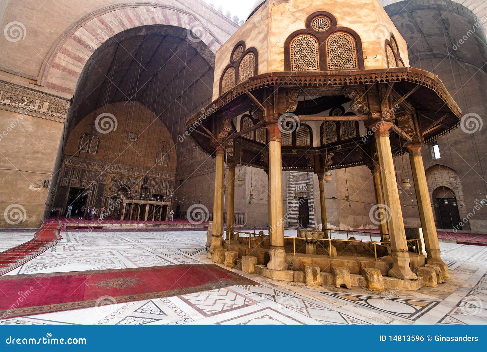 Egypt, Cairo, Sultan Hassan Mosque Stock Photo - Image of denominations ...