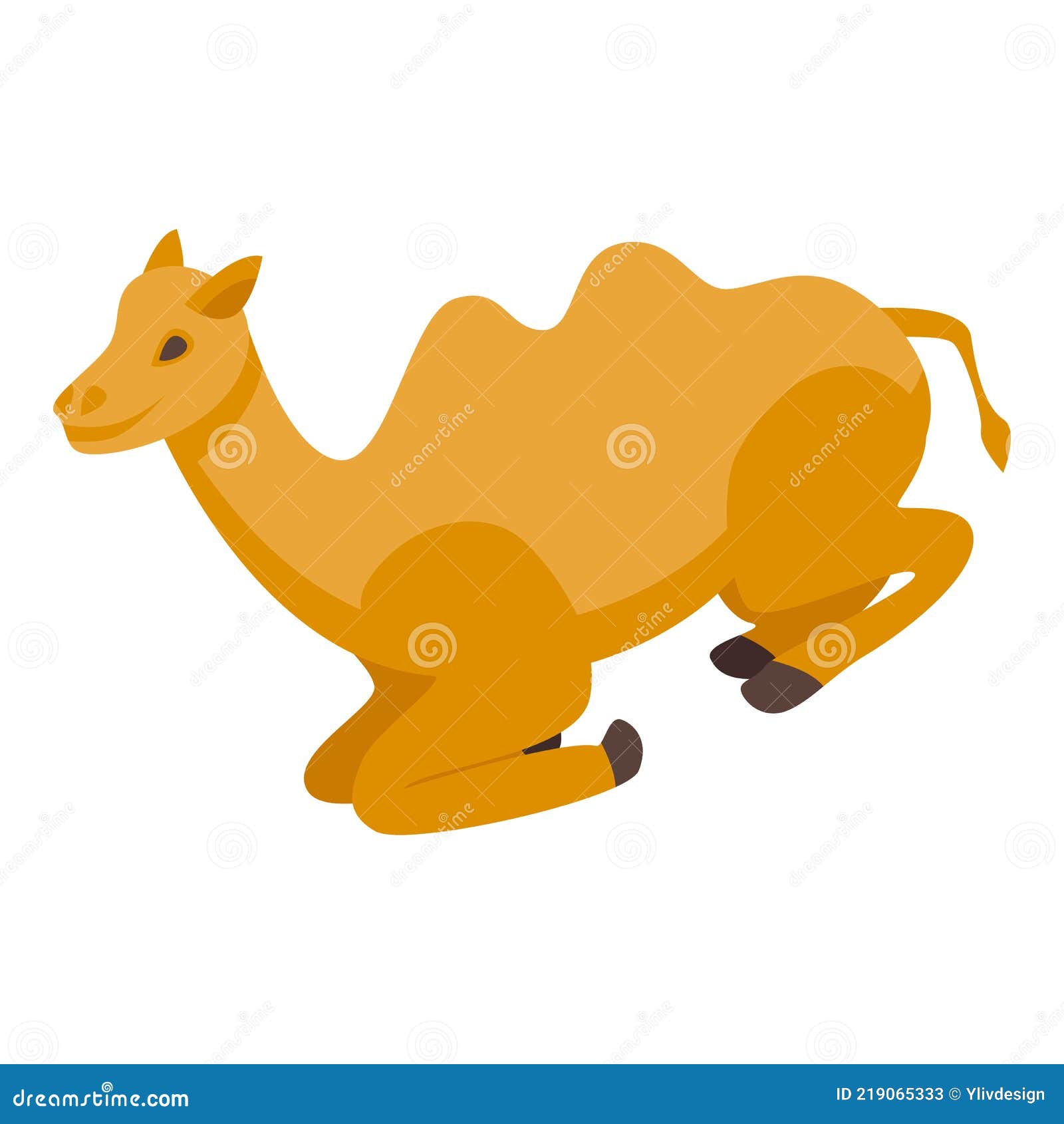 Egypt Camel Icon, Isometric Style Stock Vector - Illustration of nature ...