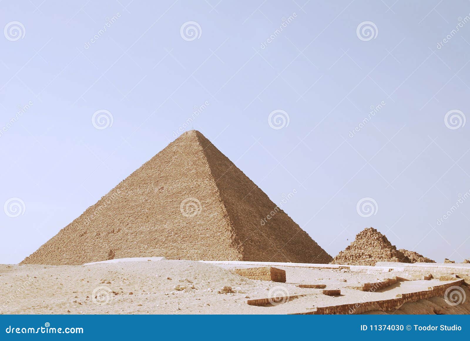 Egypt giza stora pyramider arkivfoto. Bild av kultur - 11374030