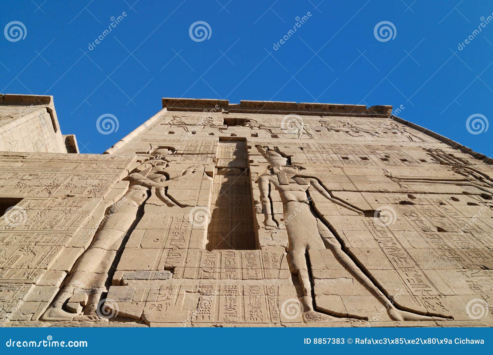 Egypt Isis temple stock image. Image of built, civilization - 8857383