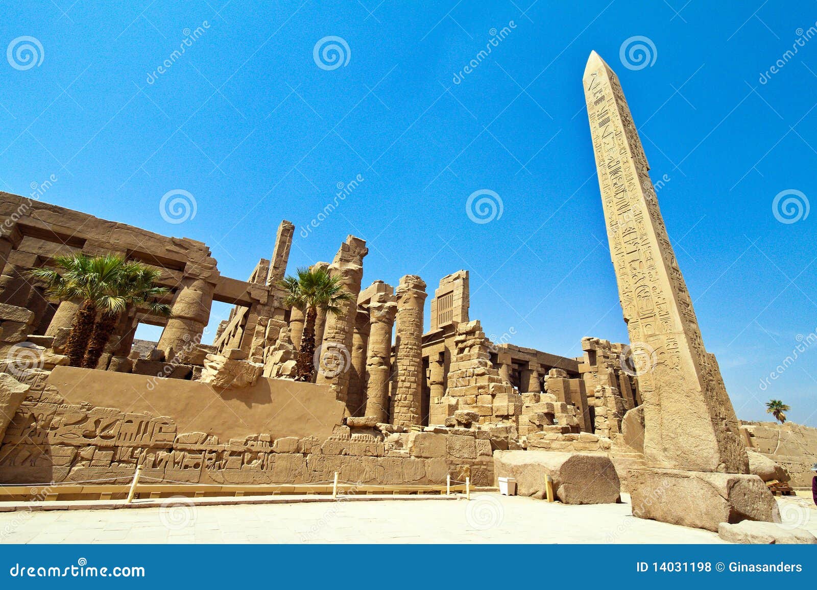 Egypt, Luxor, Karnak stock photo. Image of countries - 14031198