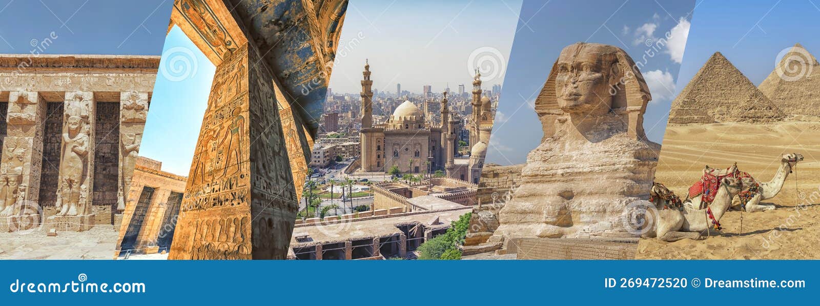 Egypt Monuments and Landmarks Stock Photo - Image of palace ...