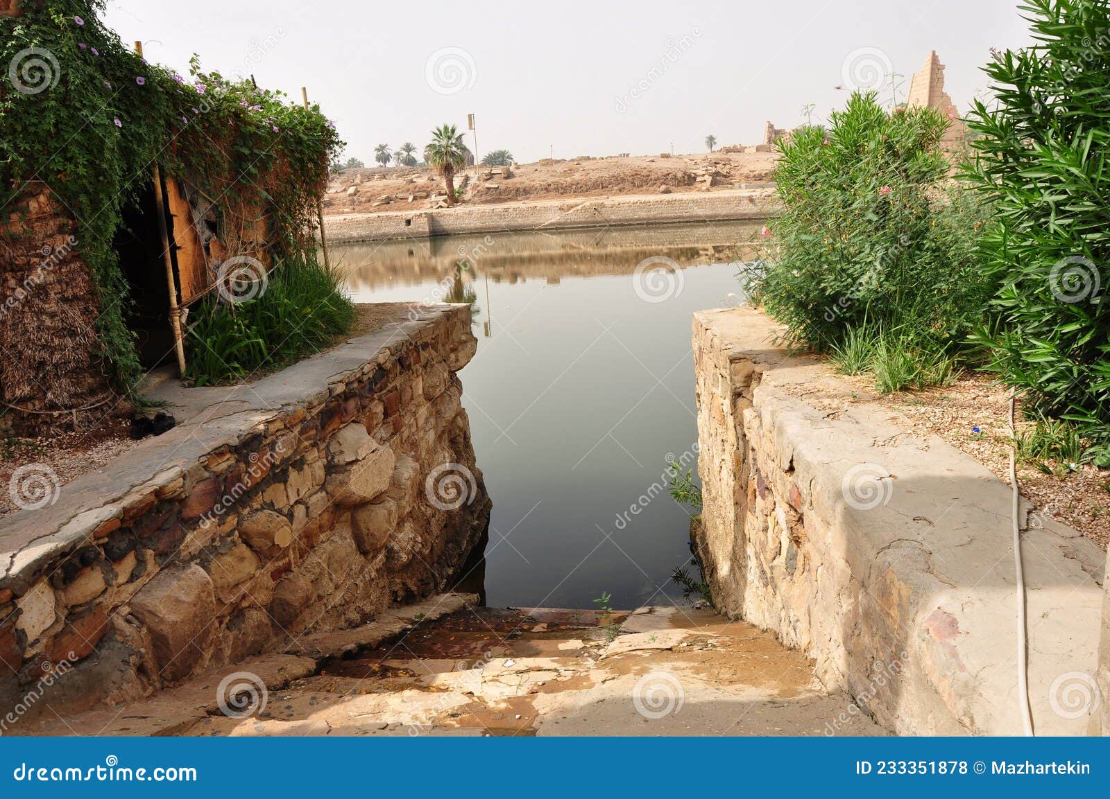 Egypt Nile River Basin, Boat Drop Stock Photo - Image of river, misir ...