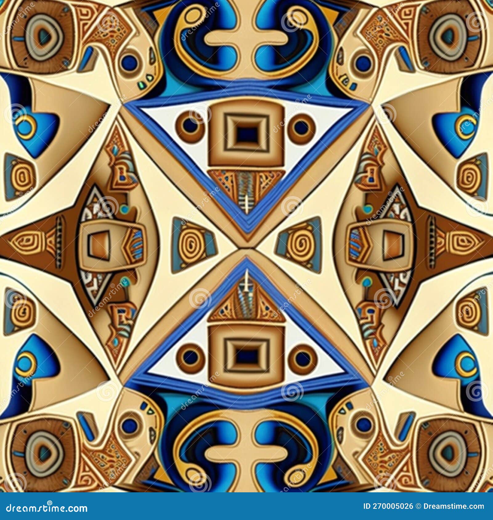 Egypt theme patterns stock illustration. Illustration of mummies ...