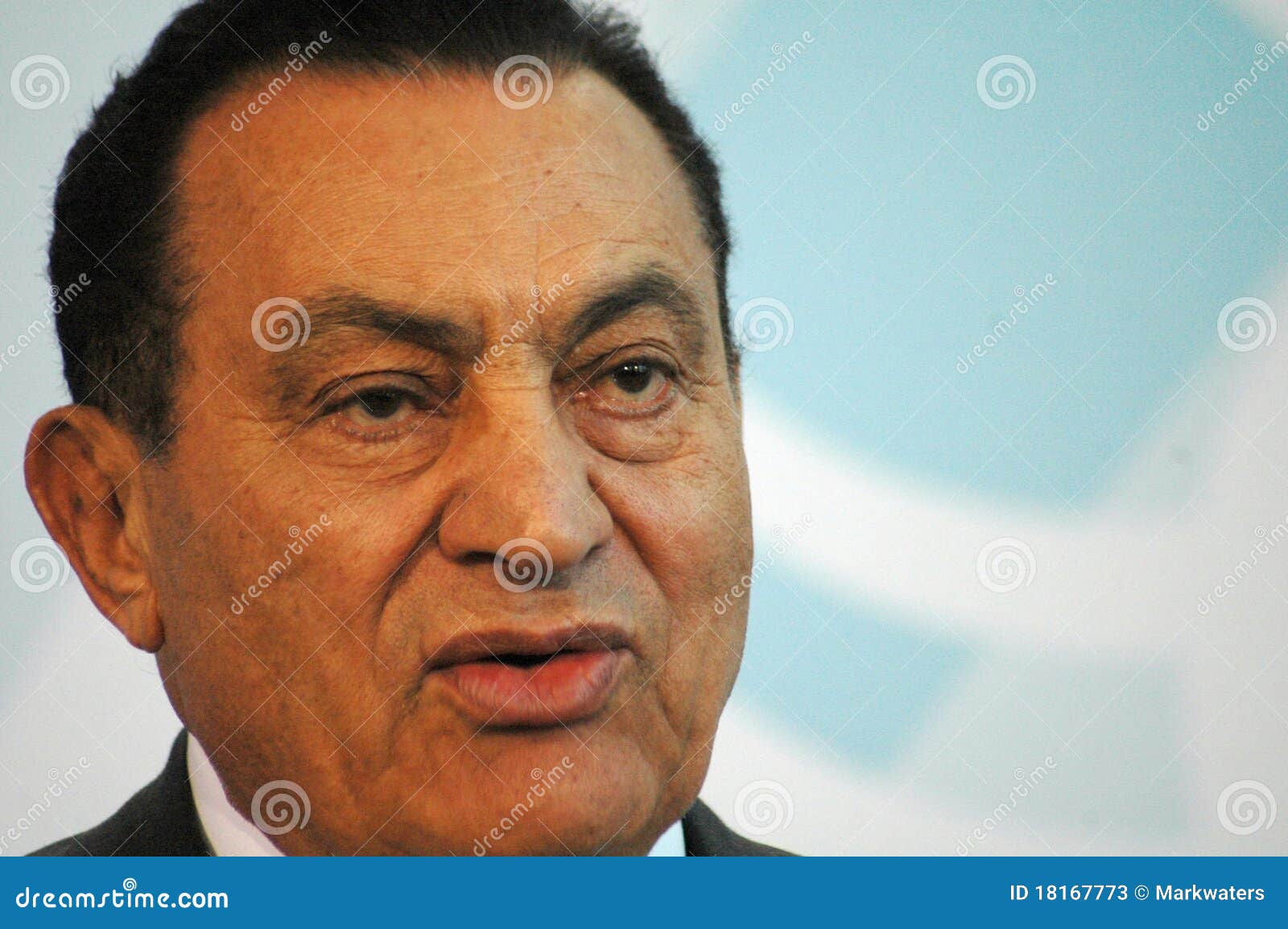 Egypt President Hosni Mubarak Editorial Stock Photo - Image of north ...
