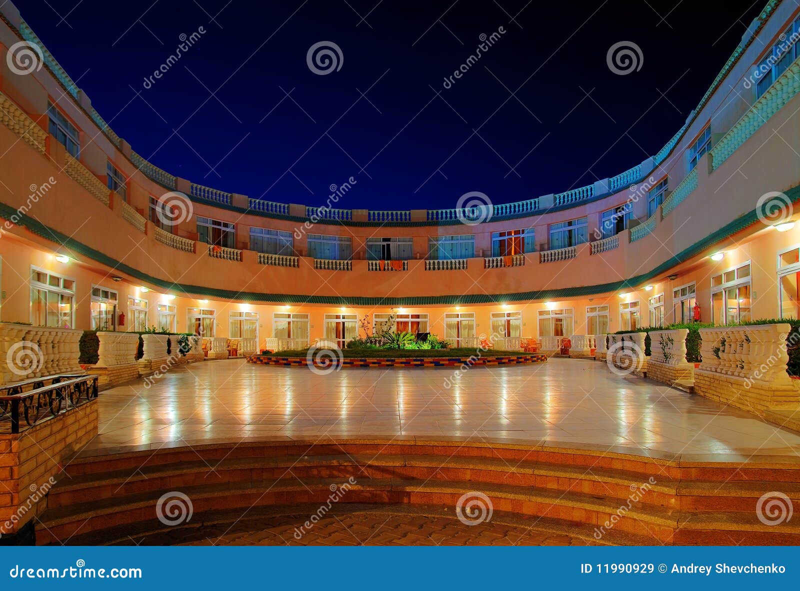 Egypt resort night hdr stock image. Image of house, destinations - 11990929