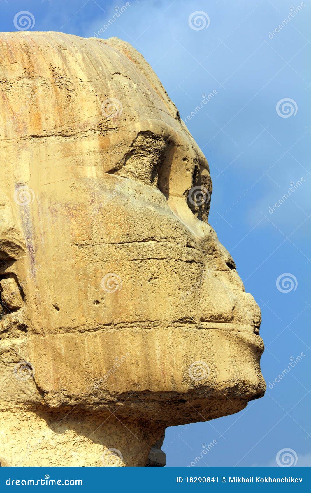 Egypt sphinx face stock image. Image of traditional, archaeology - 18290841