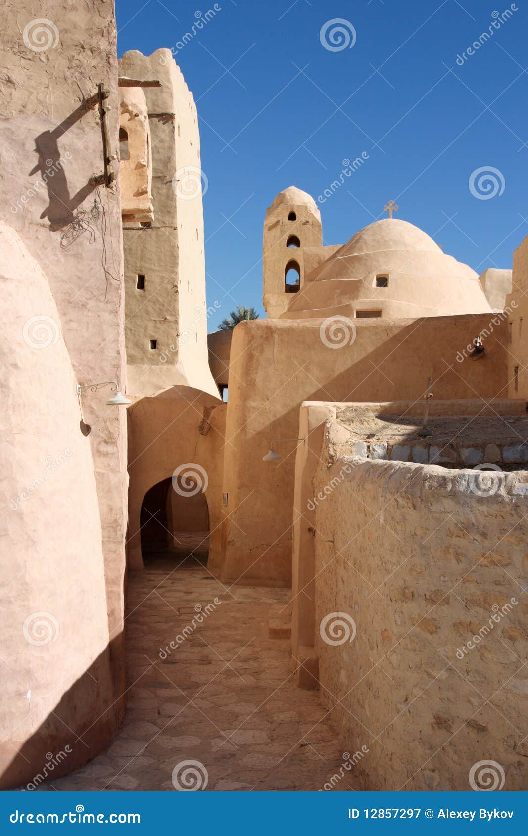 Egypt, St. Antony S Christian Coptic Monastery Stock Image - Image of ...