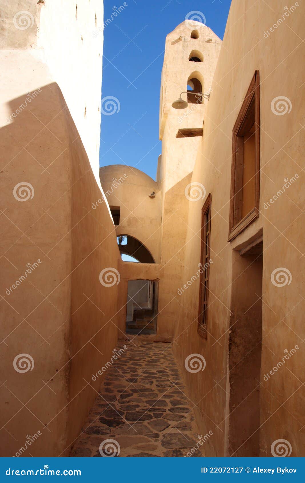 Egypt, St. Antony S Christian Coptic Monastery. Stock Image - Image of ...