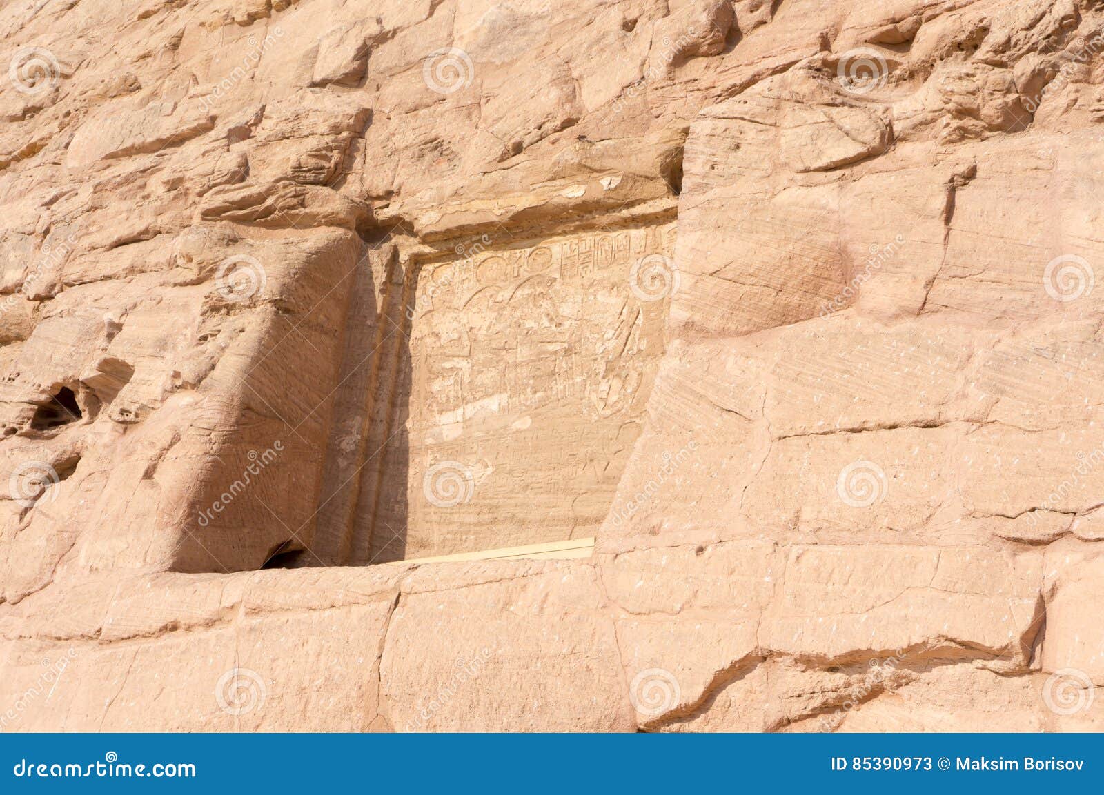 Egyptian Ancient Temple Engravings on Stock Image - Image of engraving ...