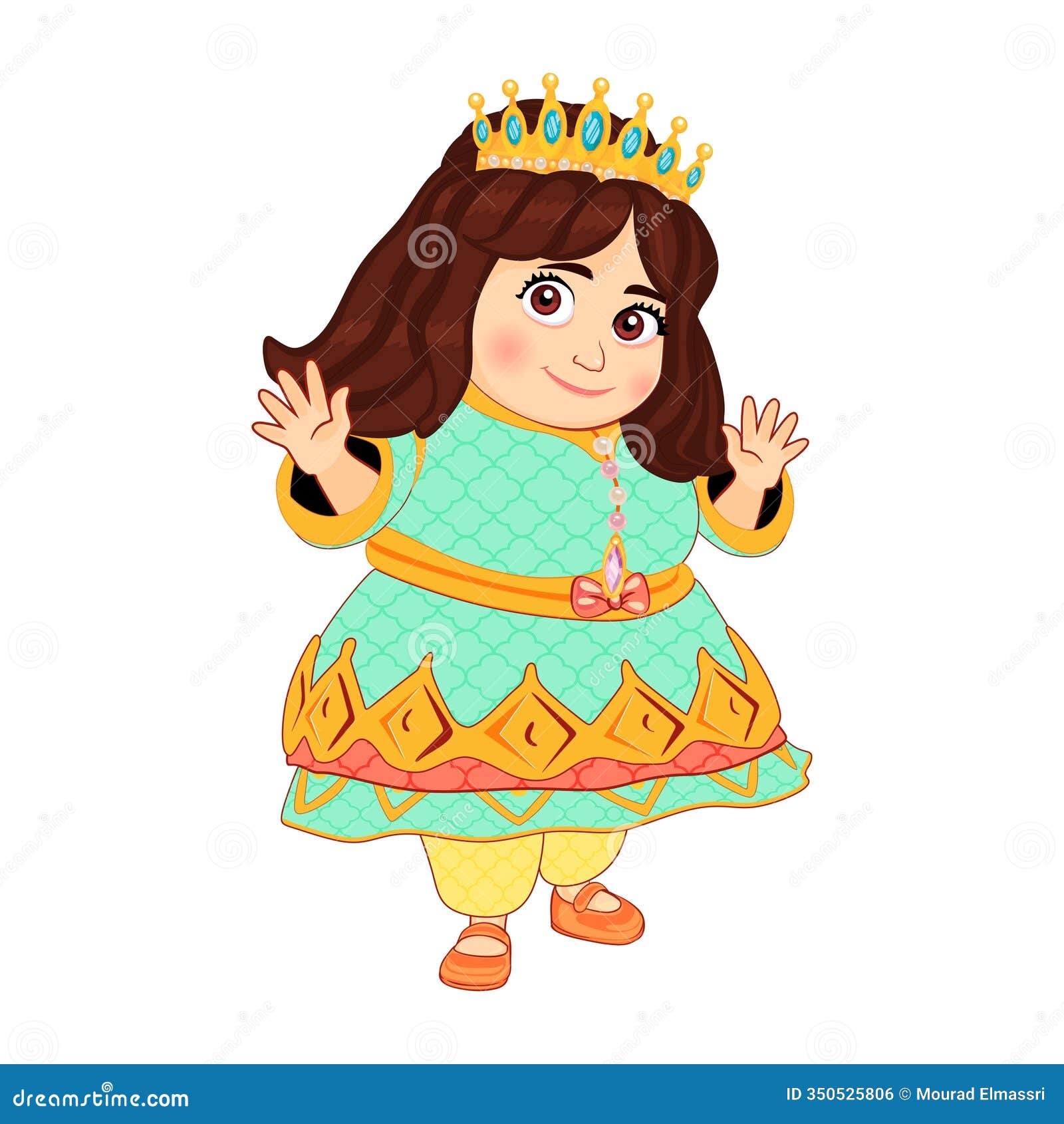 Egyptian Arabian Cartoon Characters | CartoonDealer.com #351244727