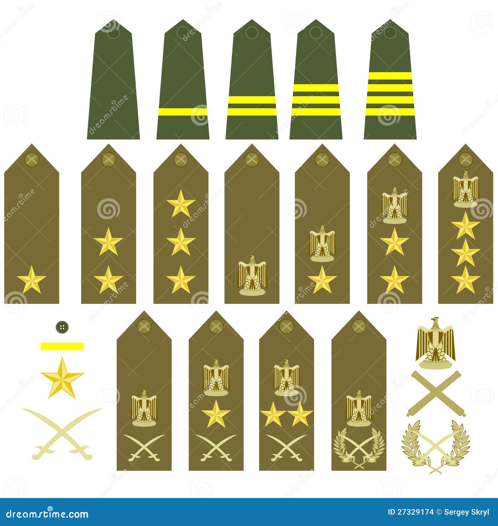 Egyptian army insignia stock vector. Illustration of sign - 27329174 Egyptian army insignia stock vector. Illustration of sign - 27329174