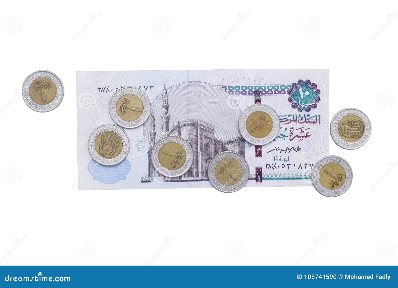 Egyptian Banknotes, Egyptian Pounds Stock Photo - Image of banknotes ...