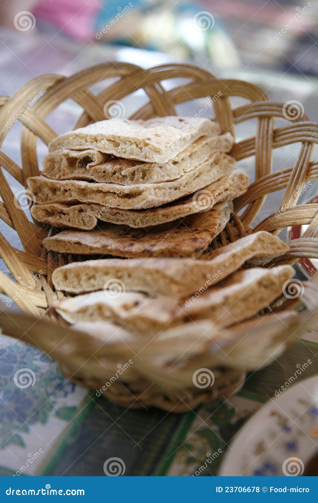 Egyptian bread stock photo. Image of egypt, selective - 23706678