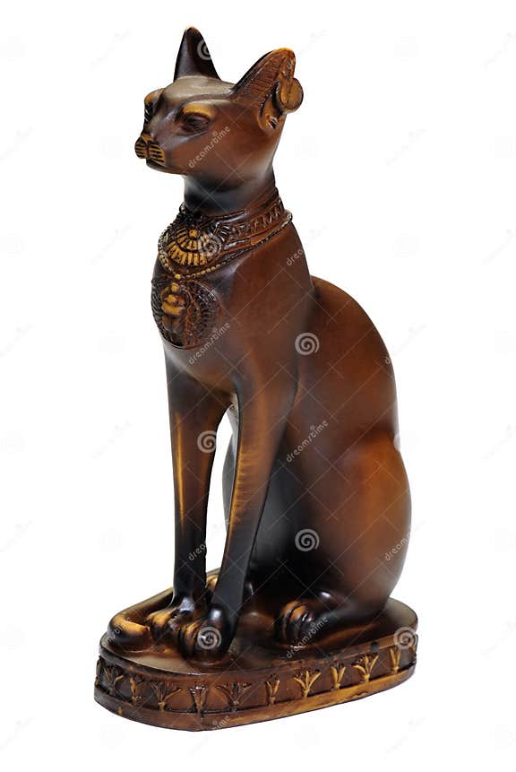 Egyptian cat stock photo. Image of beautiful, figure - 11692646
