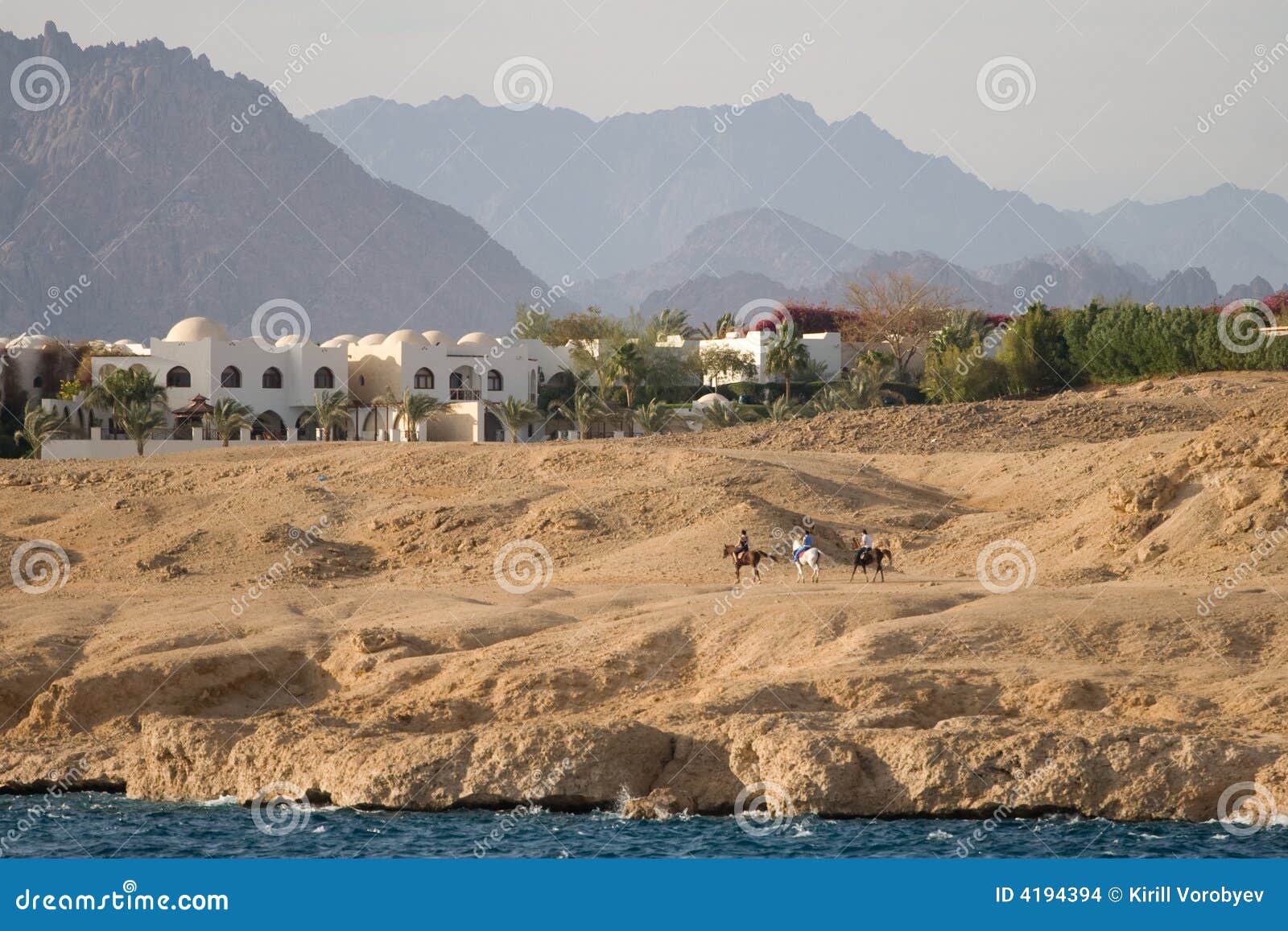 An Egyptian coast. stock photo. Image of sand, relaxed - 4194394