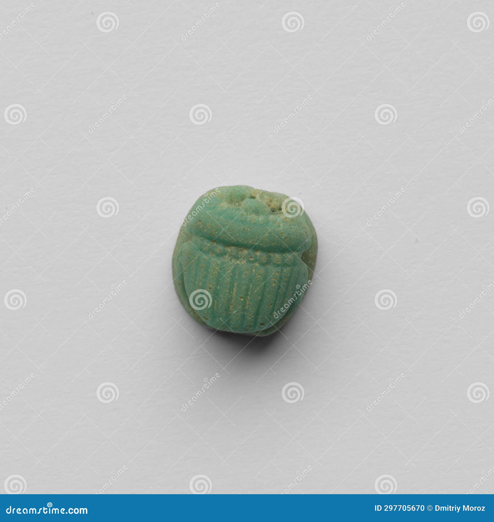 Egyptian Faience Scarab Amulet Stock Photo - Image of egyptian, egypt ...