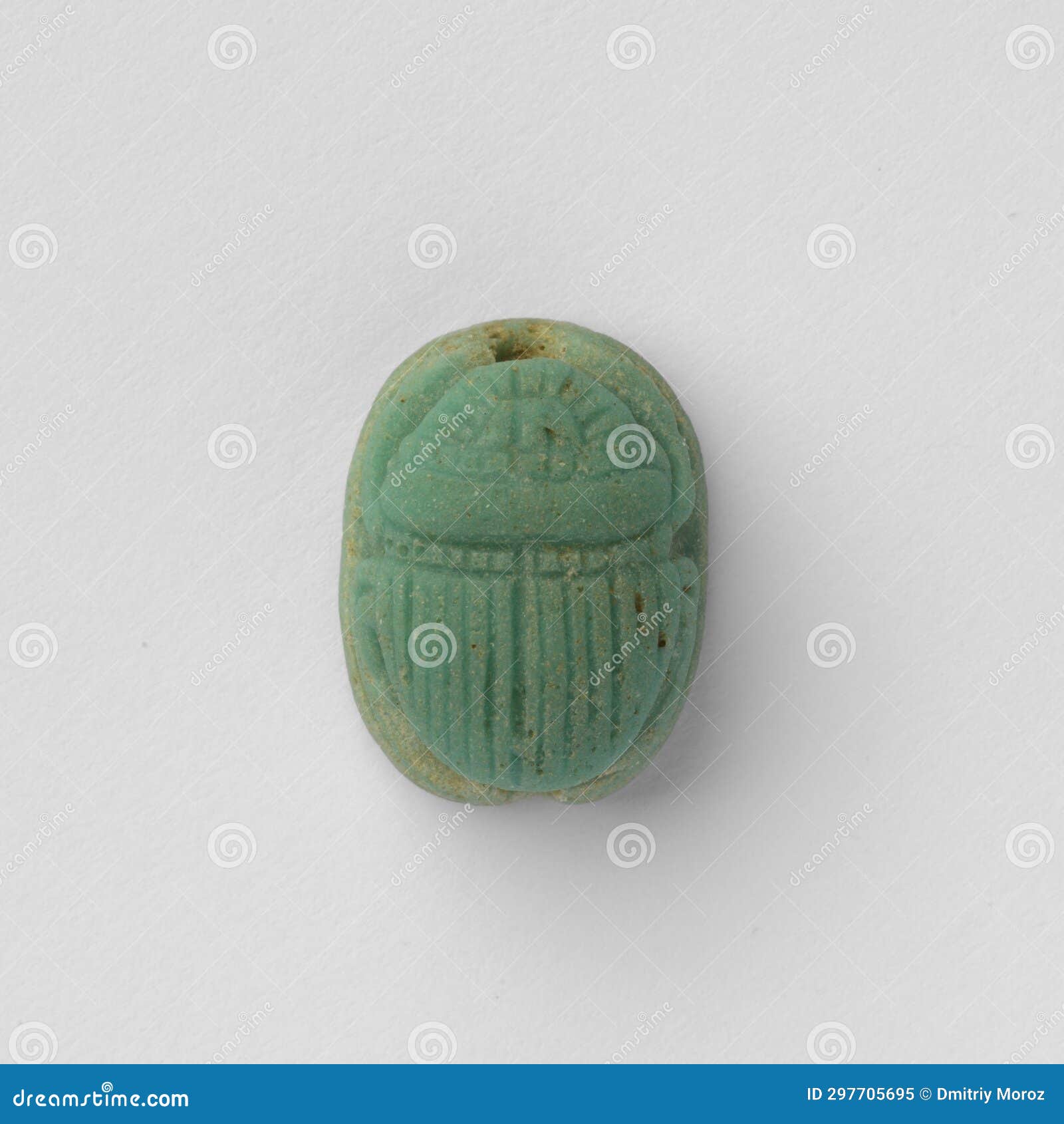 Egyptian Faience Scarab Amulet Stock Image - Image of greek, antique ...