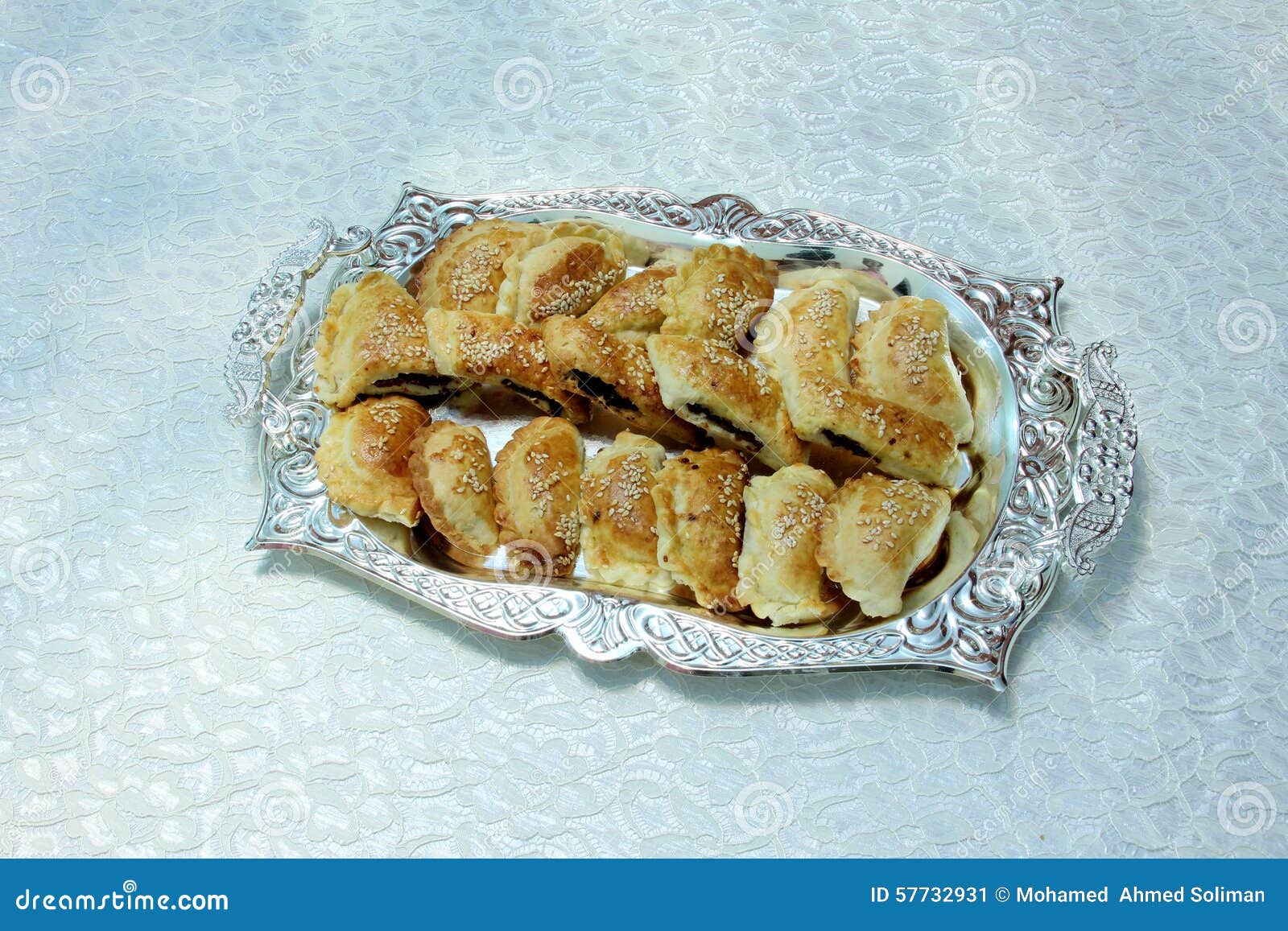 Egyptian food baked snacks stock image. Image of presentation - 57732931