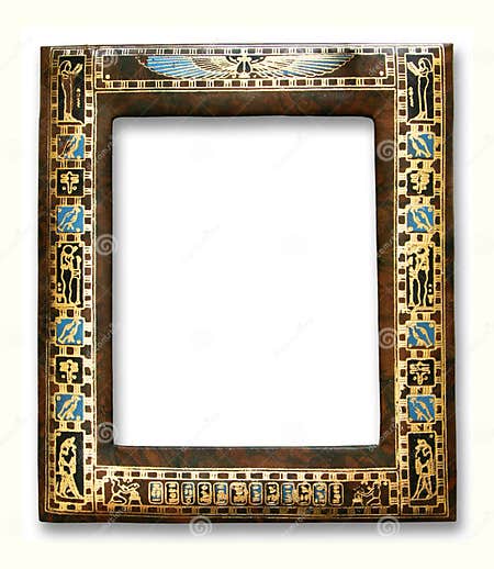 Egyptian frame stock photo. Image of showing, shape, culture - 3000130