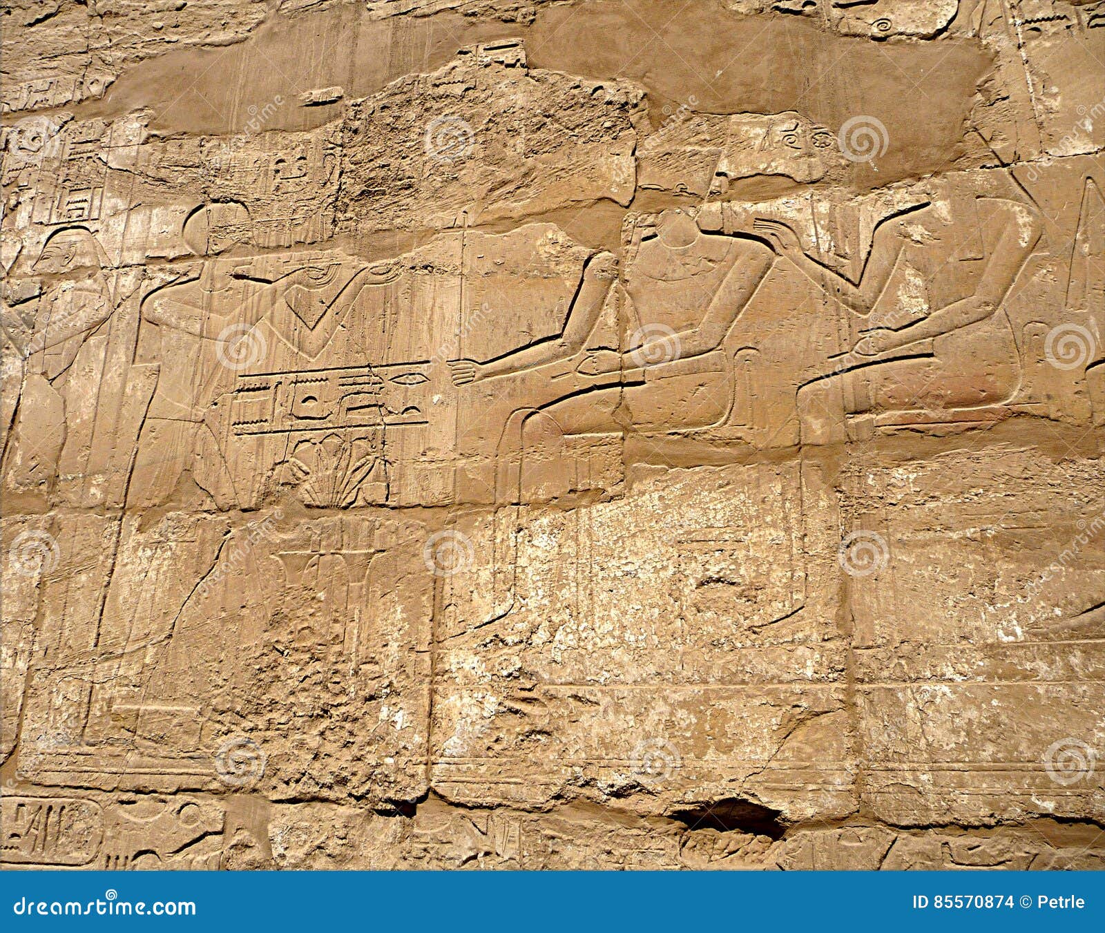 Egyptian Fresco.Texture And Background. Royalty-Free Stock Image ...