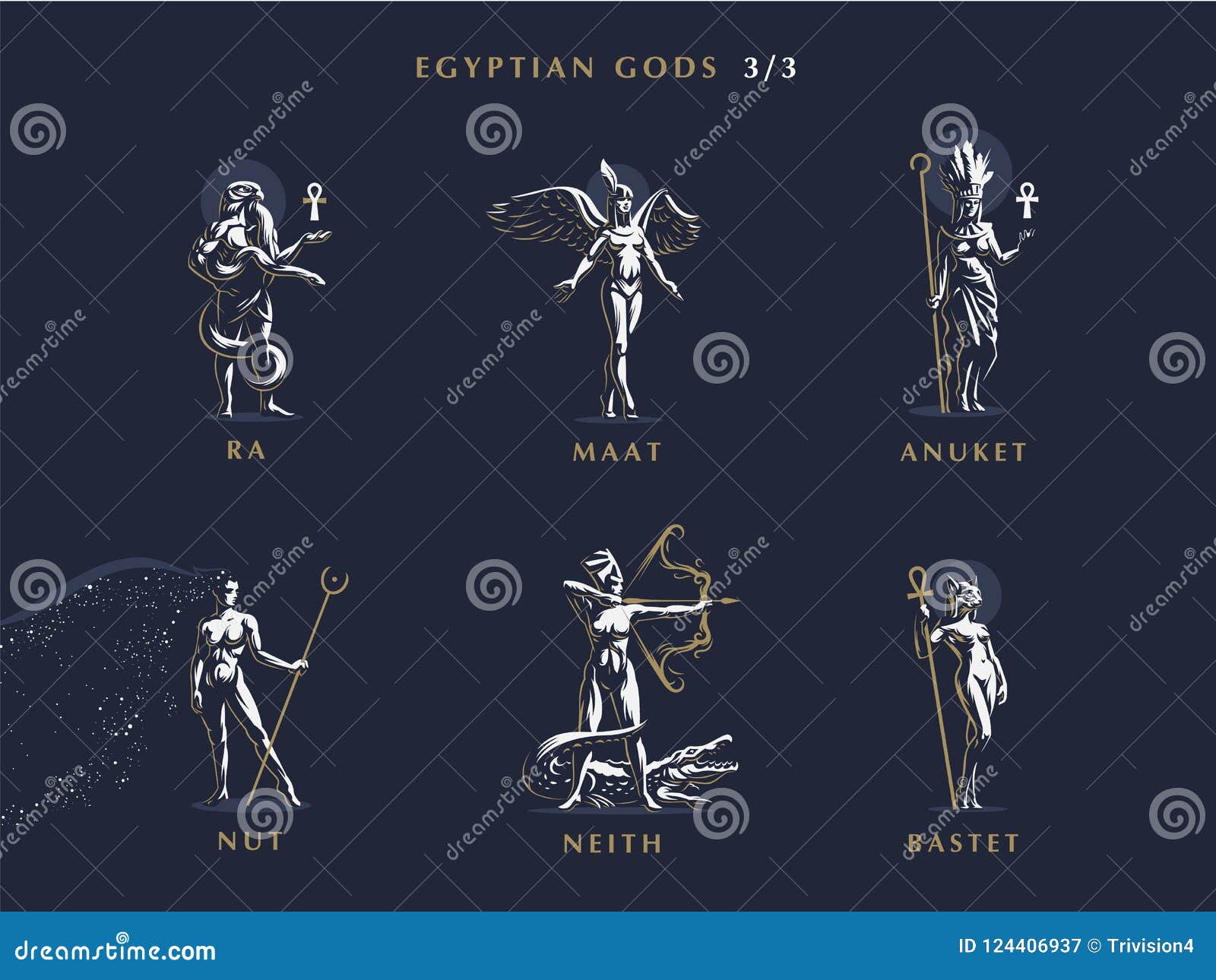 Egyptian Gods Infographic. God Or Godness Egypt Ancient Religion ...