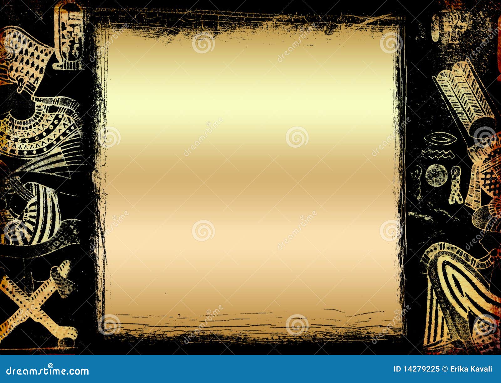 Egyptian Gold Background Royalty-Free Stock Photography | CartoonDealer ...