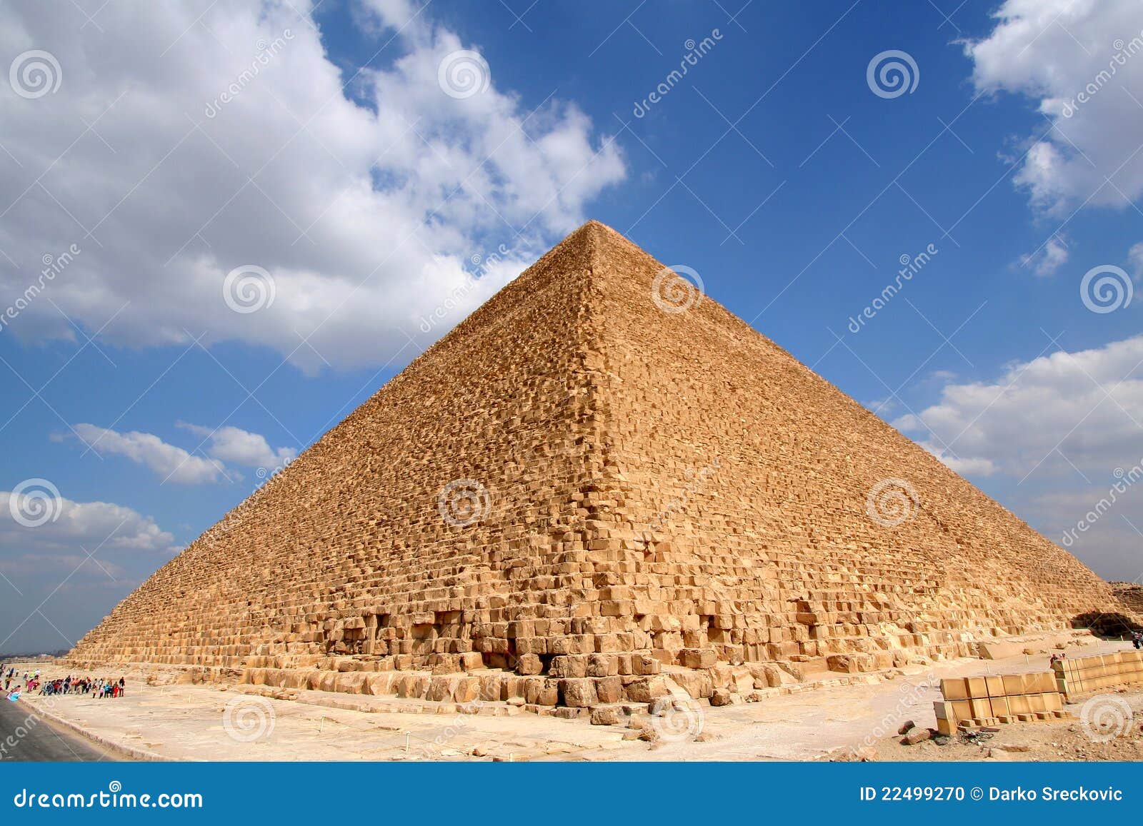 Egyptian great pyramid stock photo. Image of grandiose - 22499270