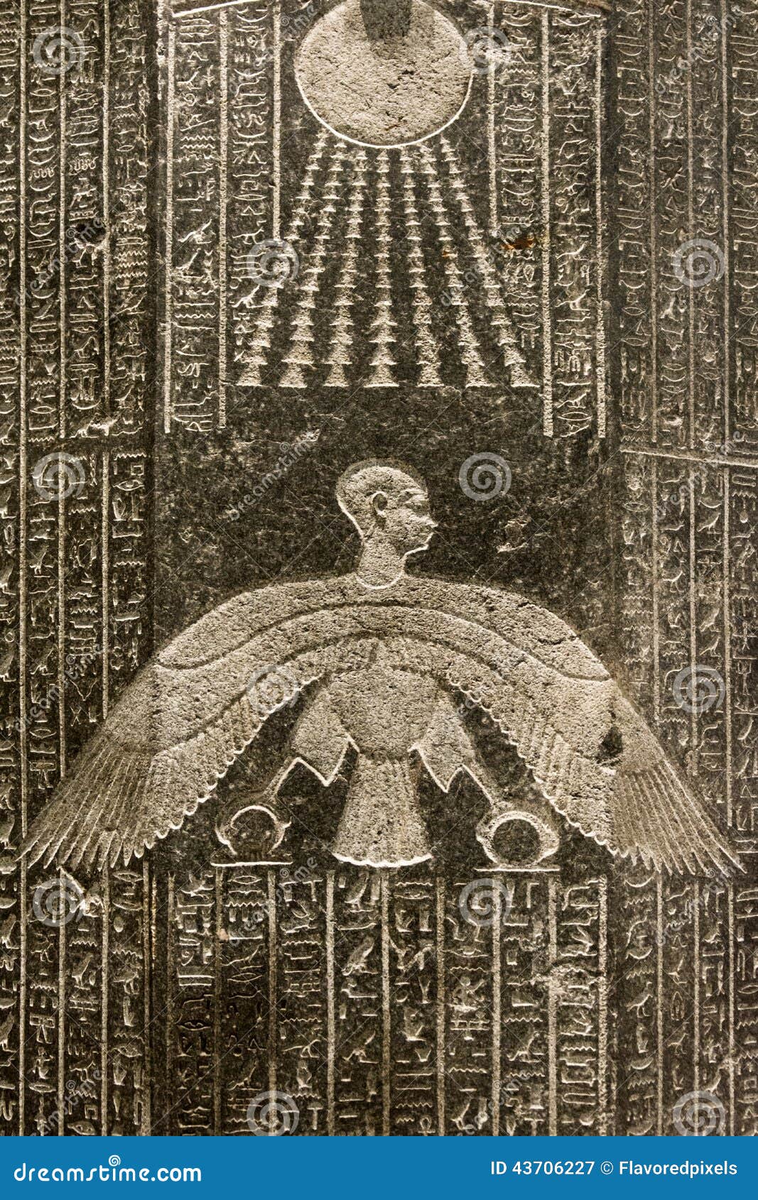Egyptian hieroglyph stock image. Image of netherworld - 43706227